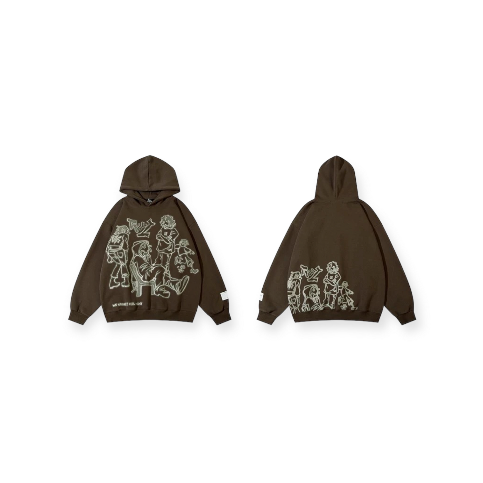 Tiny Spark Unisex ‚We vaguely feel many‘ Hoodie – psalm 22:22
